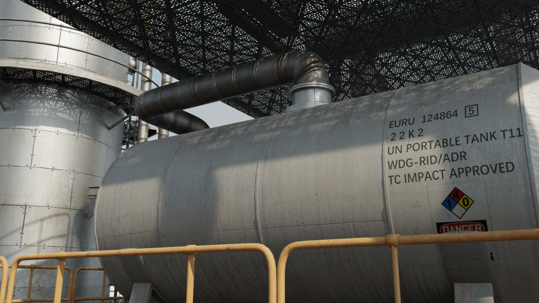 ArtStation - Refinery Unit Scene | Game Assets