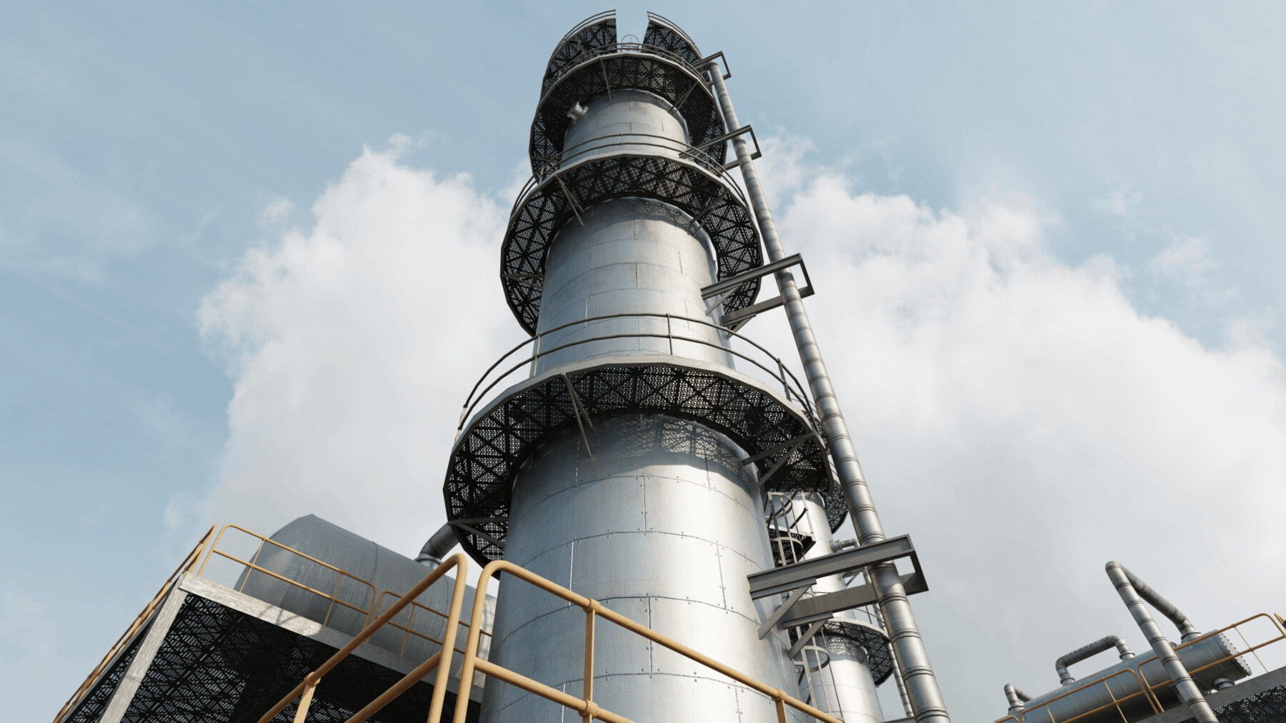 ArtStation - Refinery Unit Scene | Game Assets