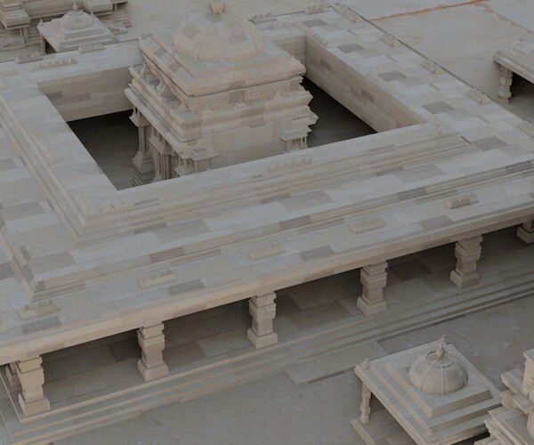 ArtStation - Temple_Bundle_Pack 3D Model | Game Assets