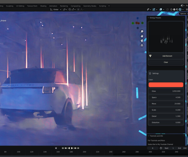 ArtStation - Energy FX - Blender Addon | Resources