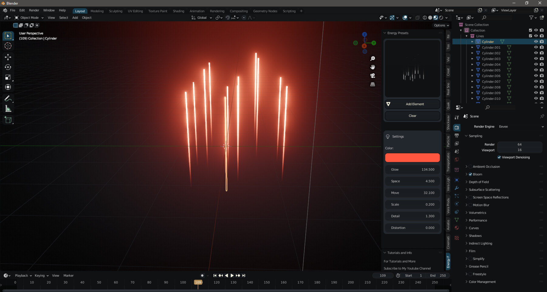 ArtStation - Energy FX - Blender Addon | Resources