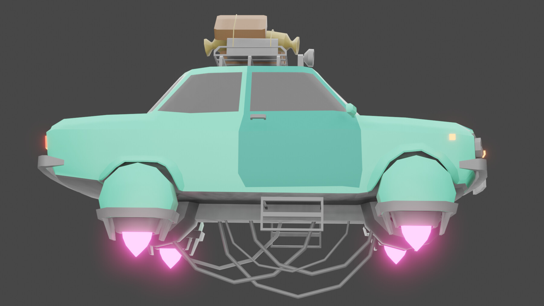 ArtStation - 3D Sci-Fi Car | Game Assets