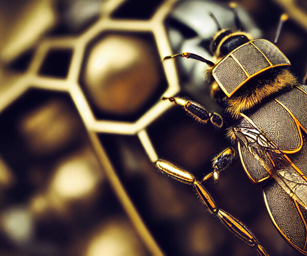 ArtStation - Cyber bee | Artworks