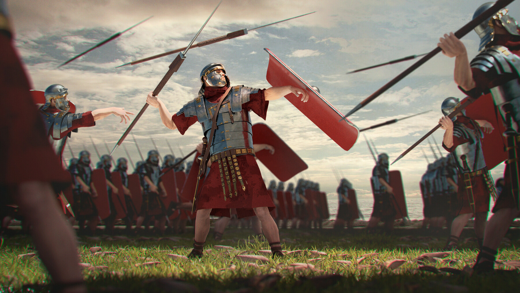 ArtStation - Roman Legionaries - 3D models | Resources