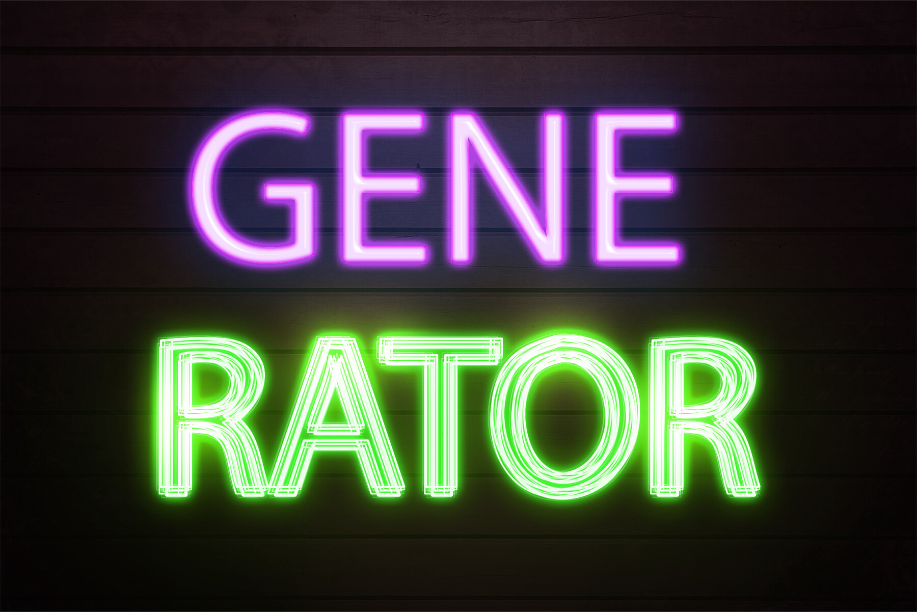 ArtStation - Neon Photoshop Actions, Neon Maker Lights Generator, Neon ...