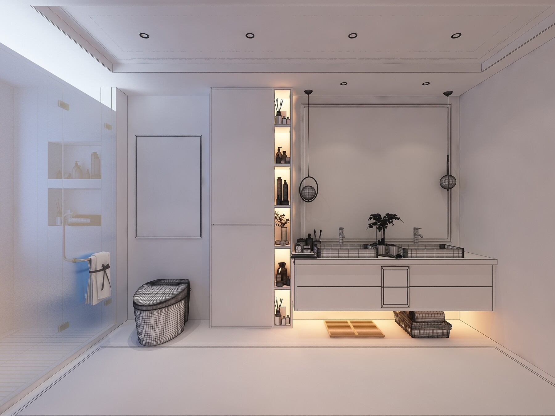 ArtStation - Modern Bathroom - 024 | Resources