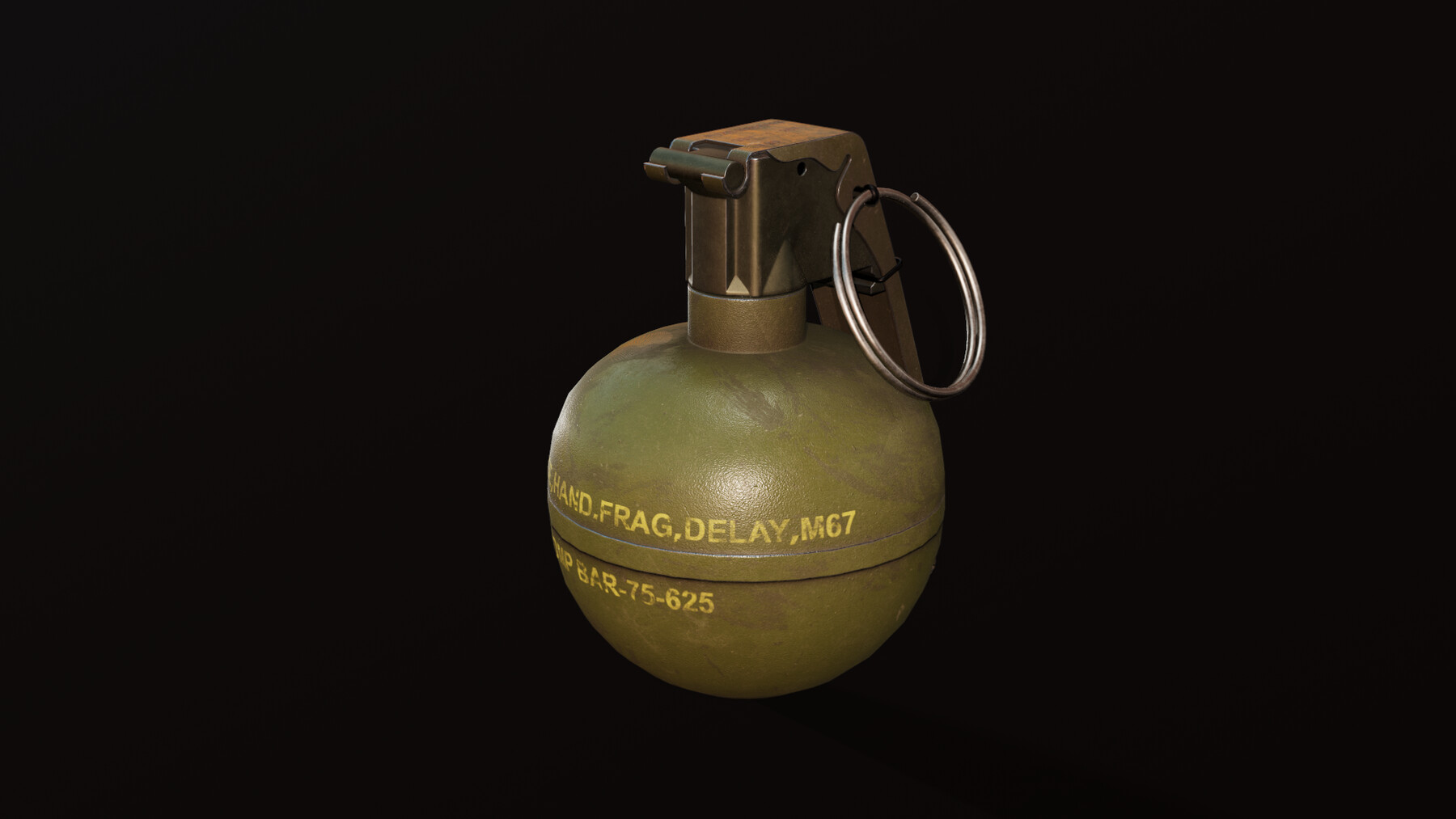 ArtStation - Stun Grenade & HE Grenade | Game Assets