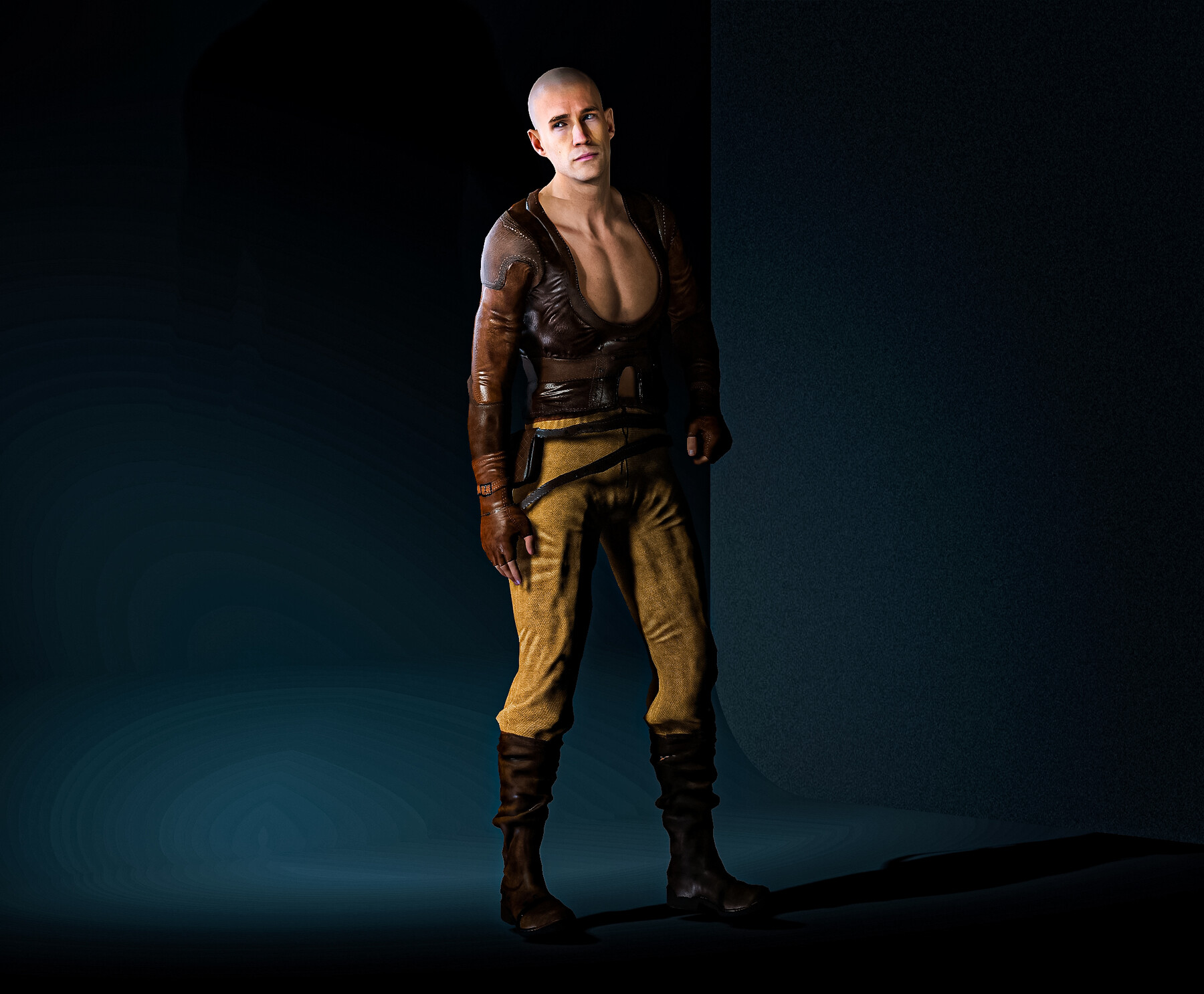 ArtStation - High Quality Realistic Haunter Man Character | Resources