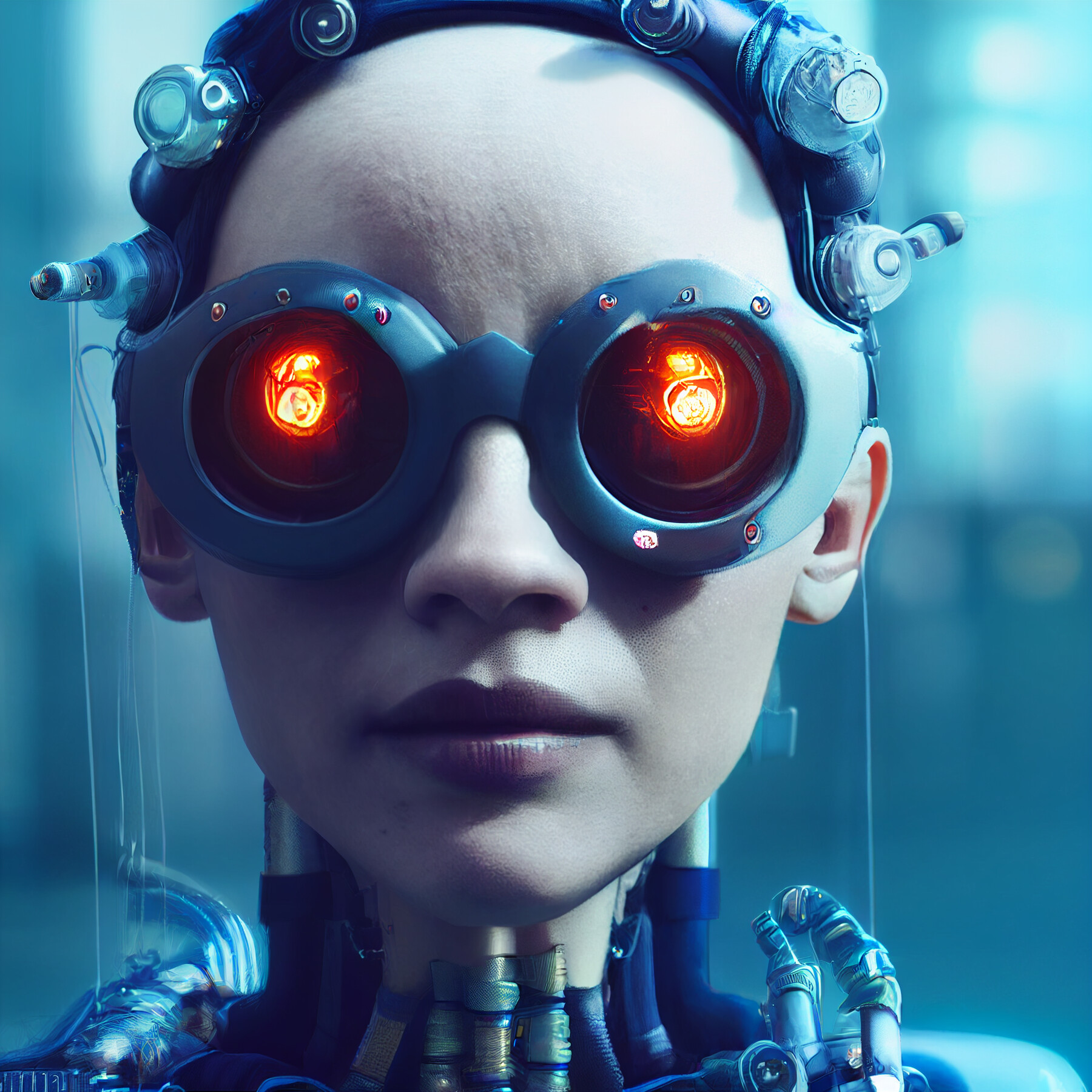 ArtStation - Cyberpunk character, cyborg | Artworks