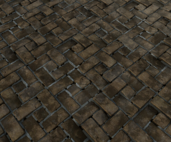 ArtStation - 18 Ground Brick Material Pack | Resources