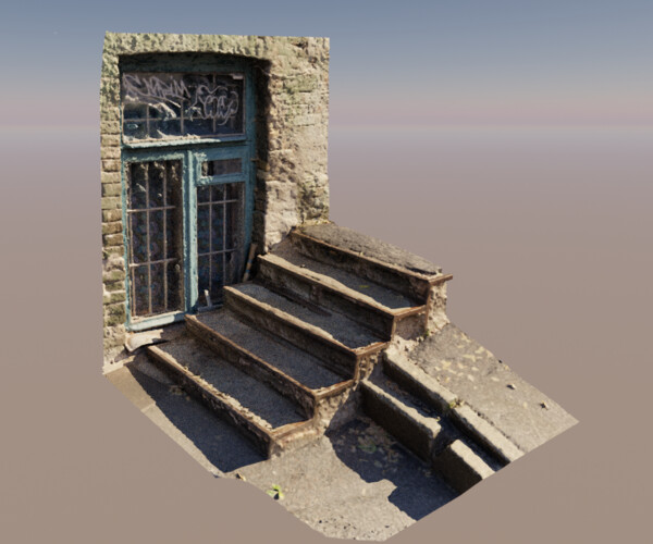 ArtStation - Stairs by the window RAW SCAN | Resources