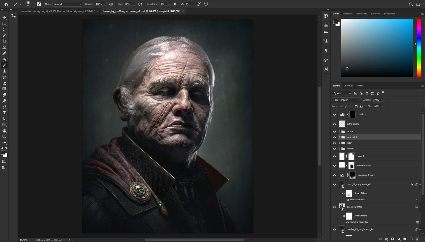 ArtStation - Baron - Character Illustration Source Files | Resources