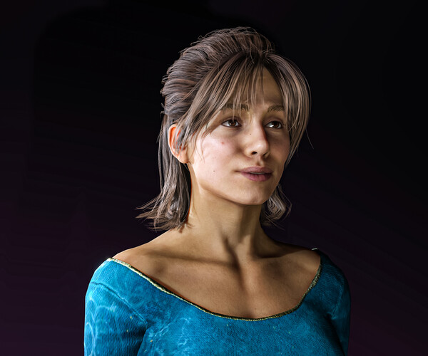 ArtStation - High Quality Realistic Princess Character | Resources