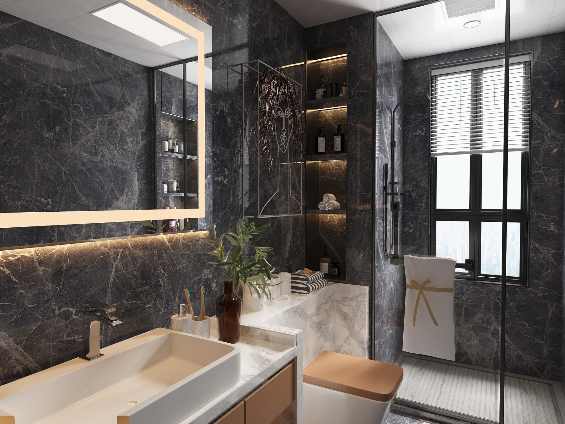 ArtStation - Modern Bathroom - 056 | Resources