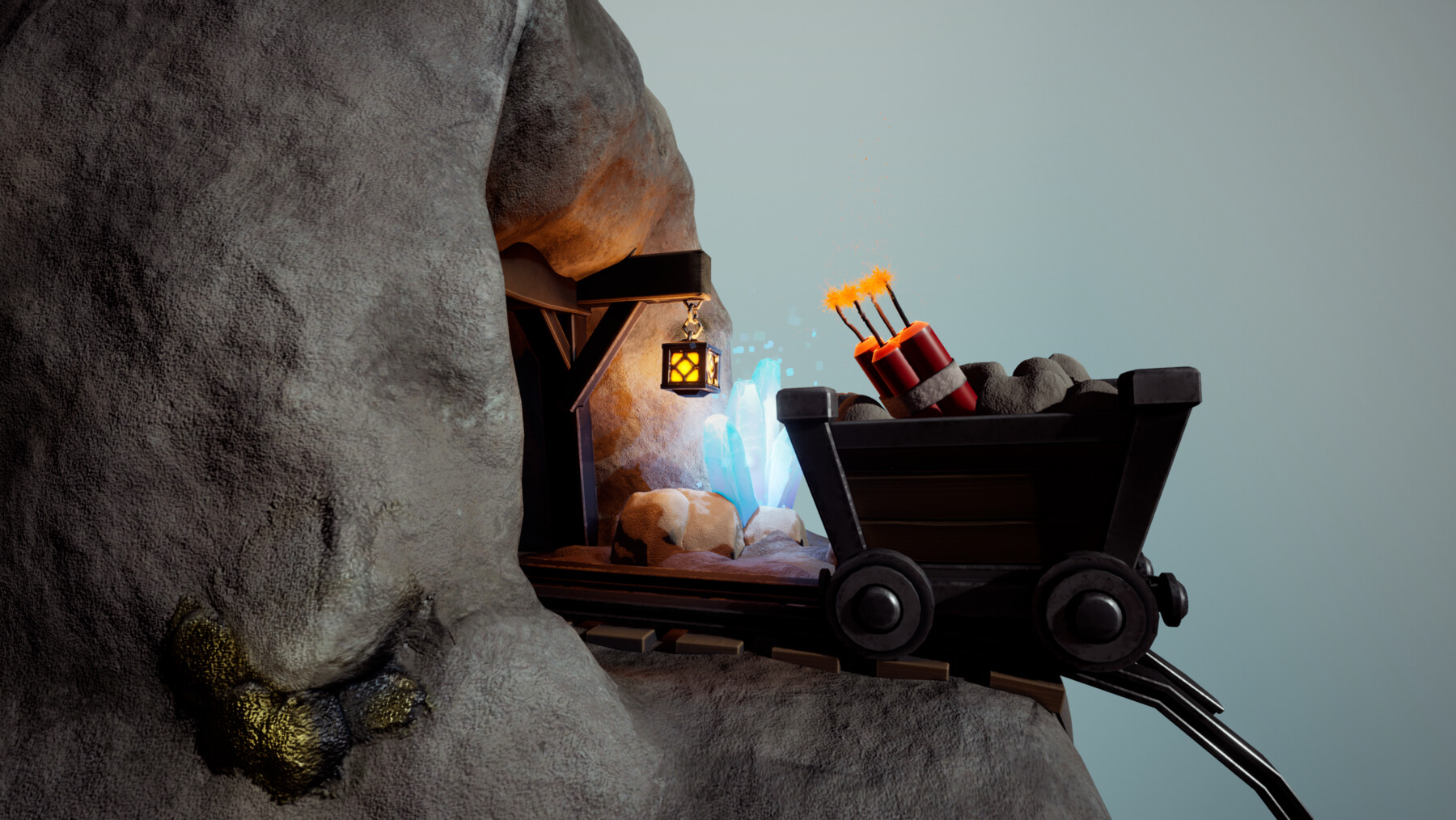 ArtStation - Blender 3 | Unreal Engine 5 | Minecraft | Fan Art | Scene ...