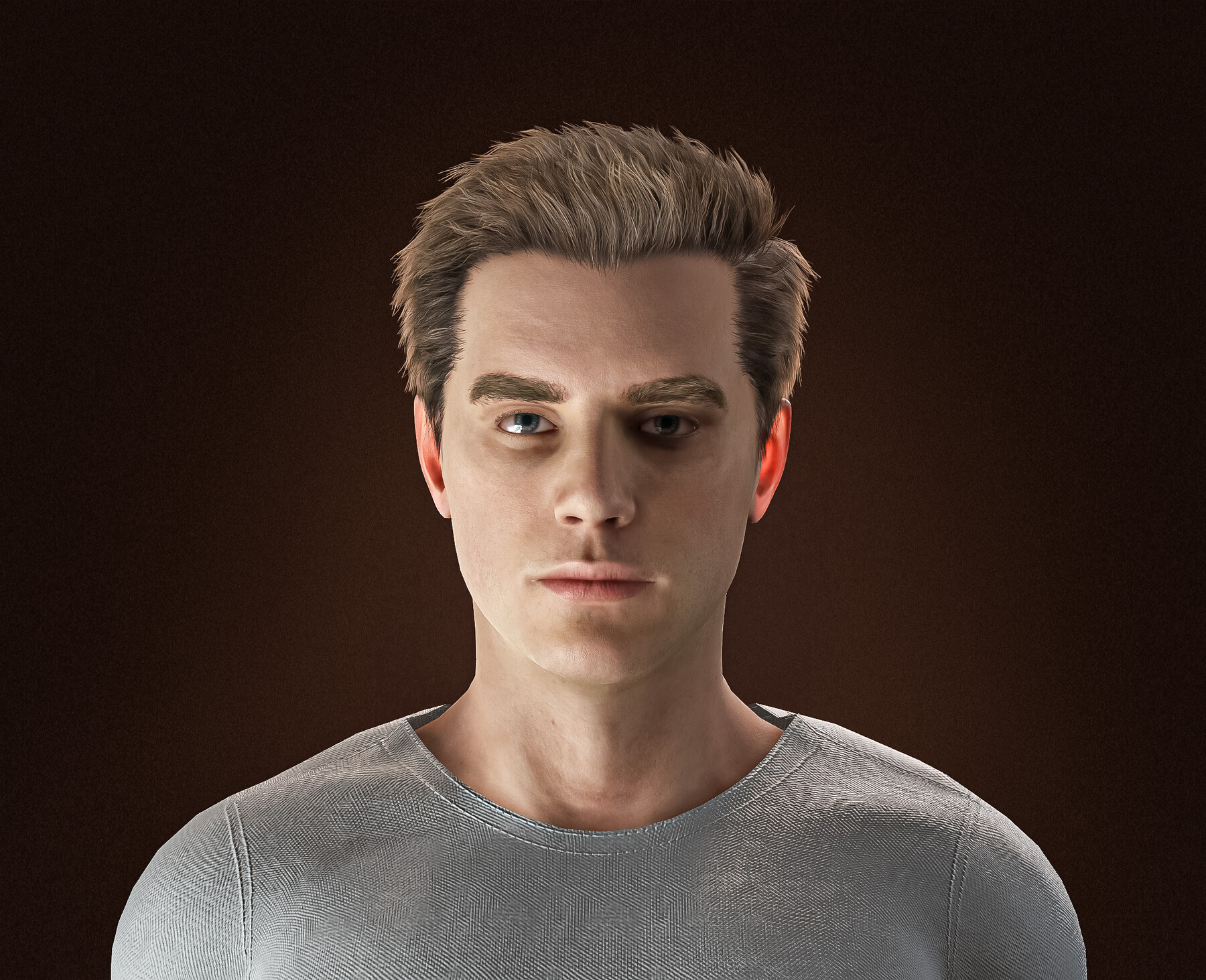 ArtStation - High Quality Realistic Casual Man in Short Character ...