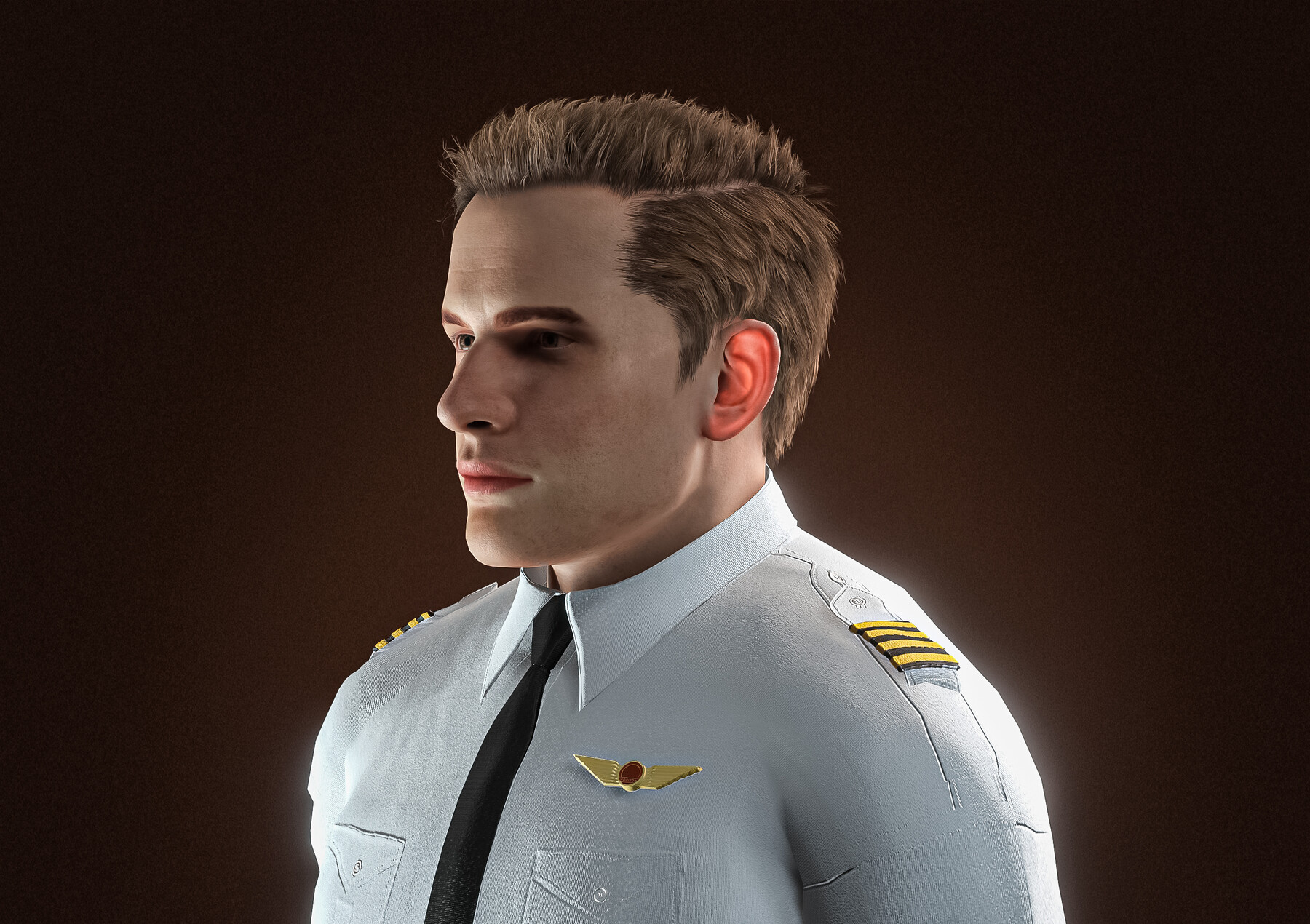 ArtStation - High Quality Realistic Male Pilot 02 Character | Resources