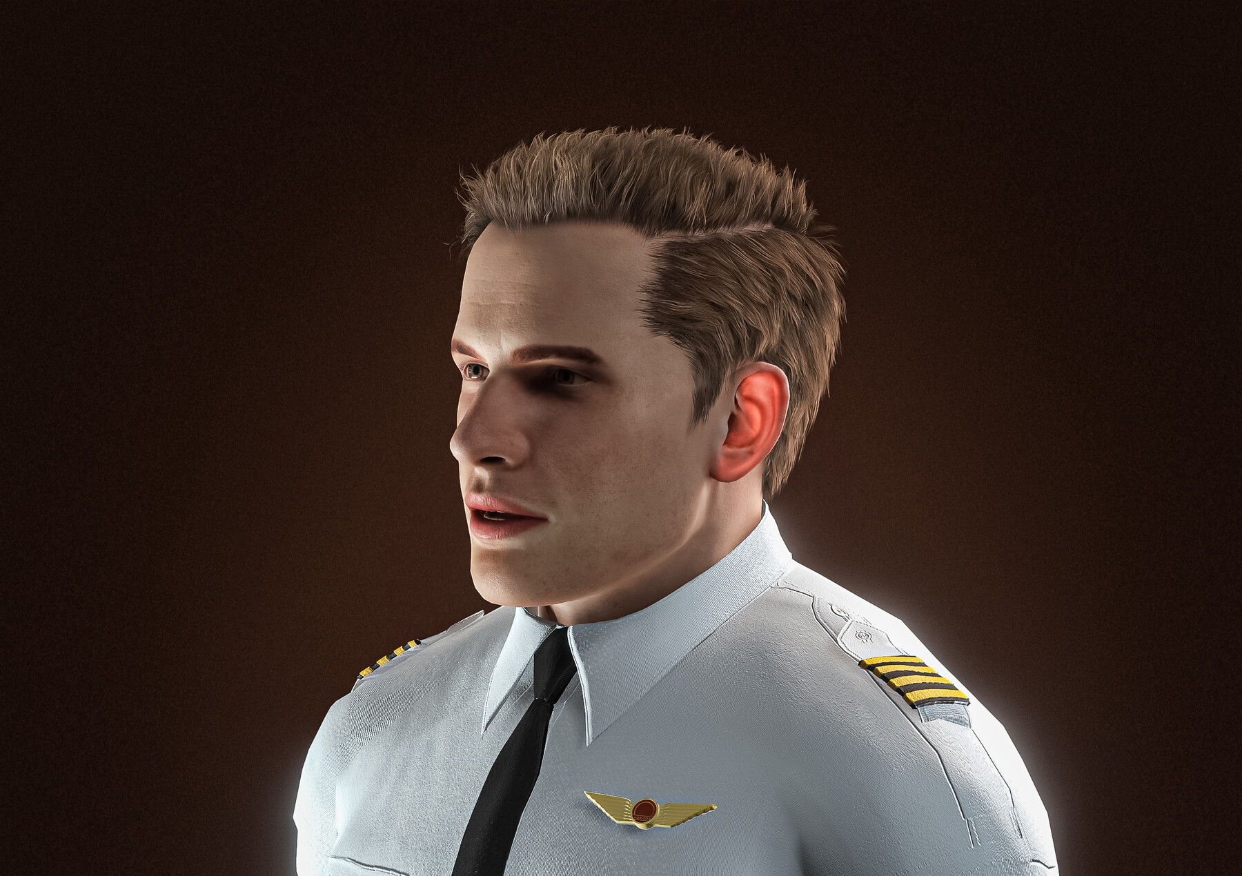 ArtStation - High Quality Realistic Male Pilot 02 Character | Resources