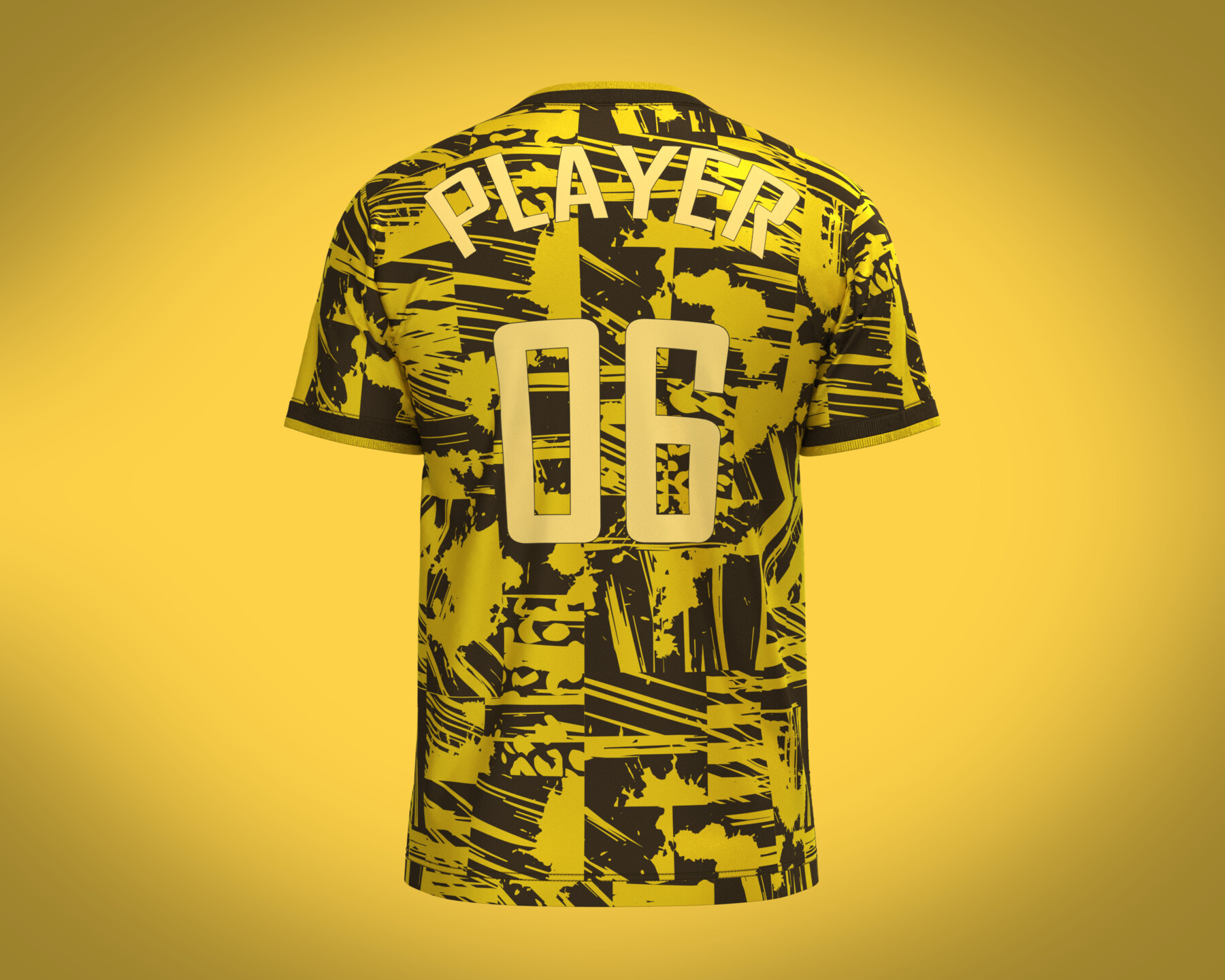 ArtStation - Soccer Printed jersey Player-06 | Resources