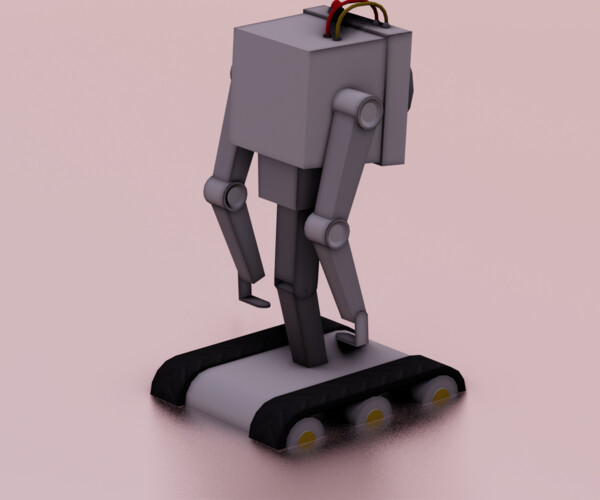 ArtStation - ROBOT GAME READY LOW POLY | Game Assets