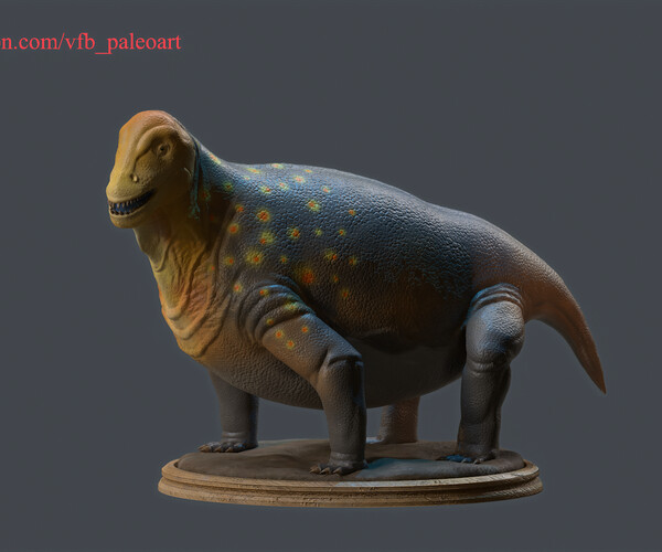 ArtStation - Moschops capensis - Statue for 3D printing | Resources