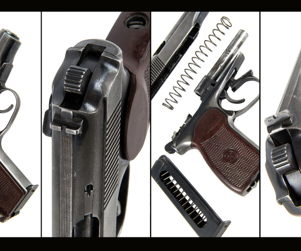 ArtStation - PM - Makarov Pistol | Reference Pack | Resources