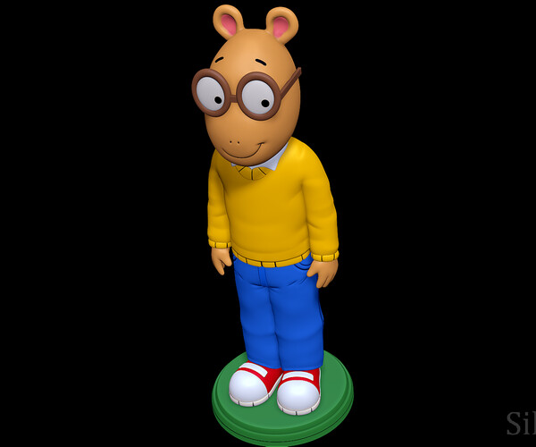 ArtStation - Arthur 3D print model | Resources