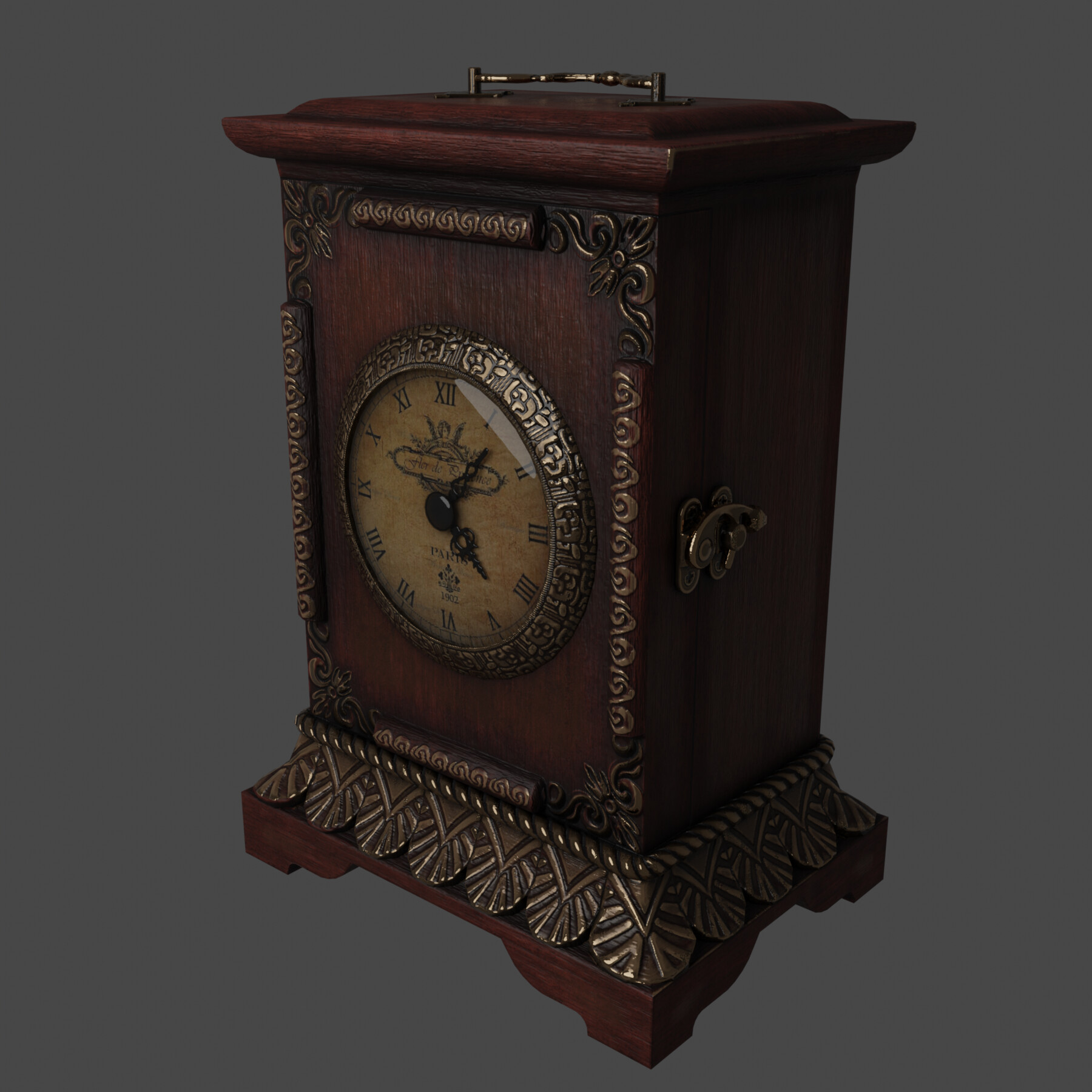ArtStation - Vintage watch / Old clock | Game Assets