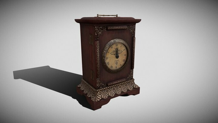 ArtStation - Vintage watch / Old clock | Game Assets