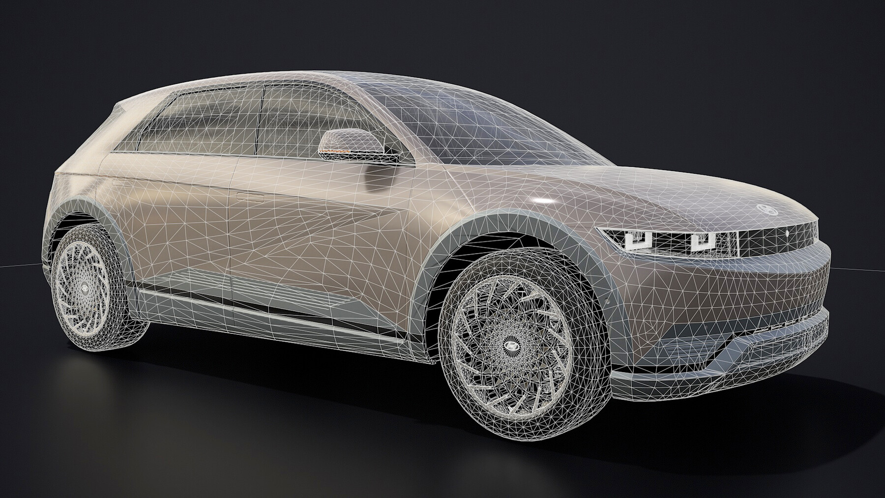 ArtStation - Hyundai Ioniq 5 2022 game ready | Game Assets