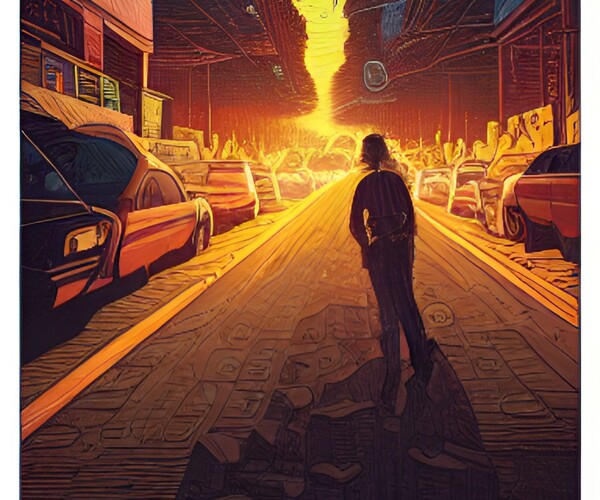 ArtStation - Line art perspective Comics Book Style 2000 jpg pack ...