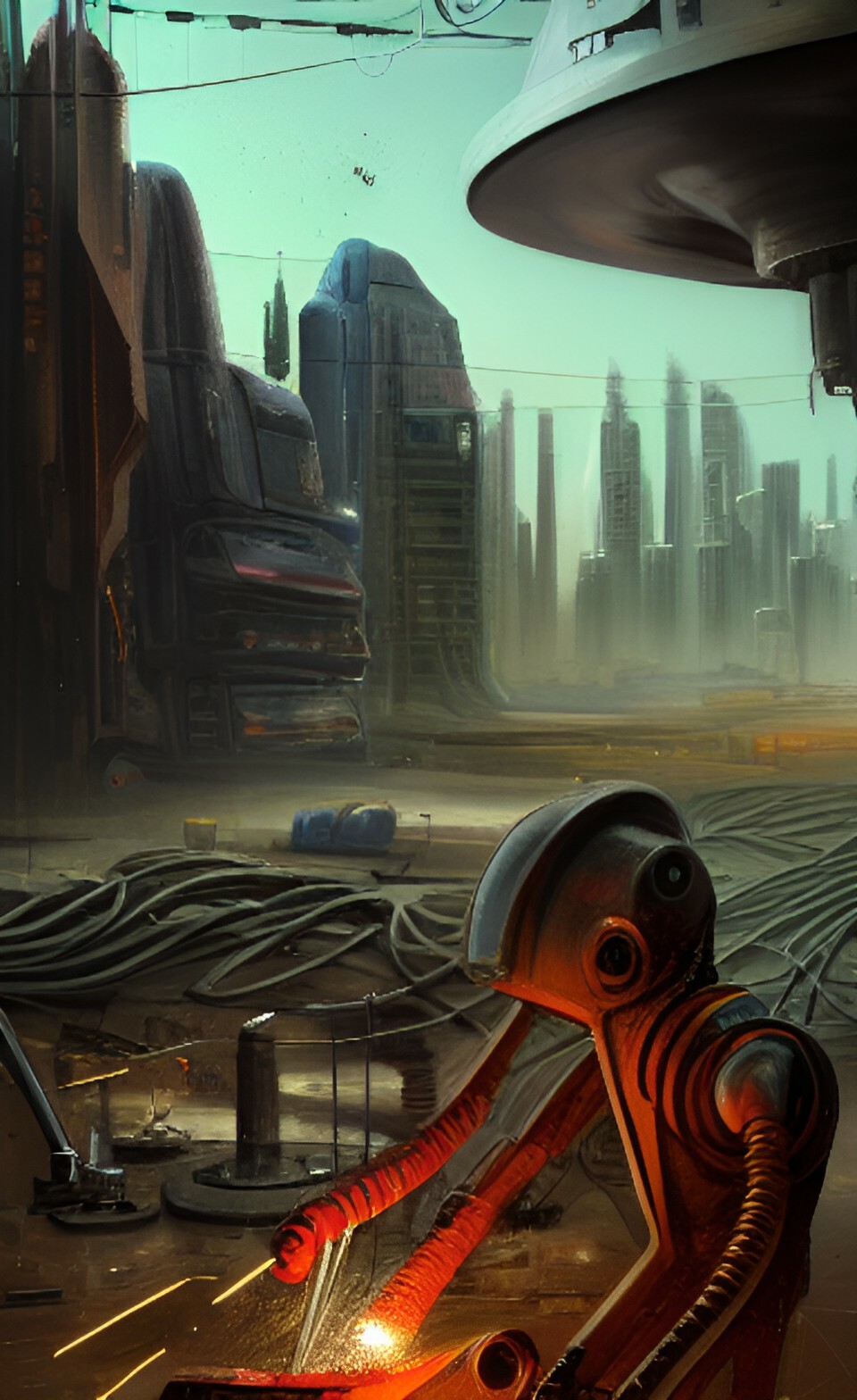 ArtStation - Outpost Futurist 3K jpg pack background collection | Artworks