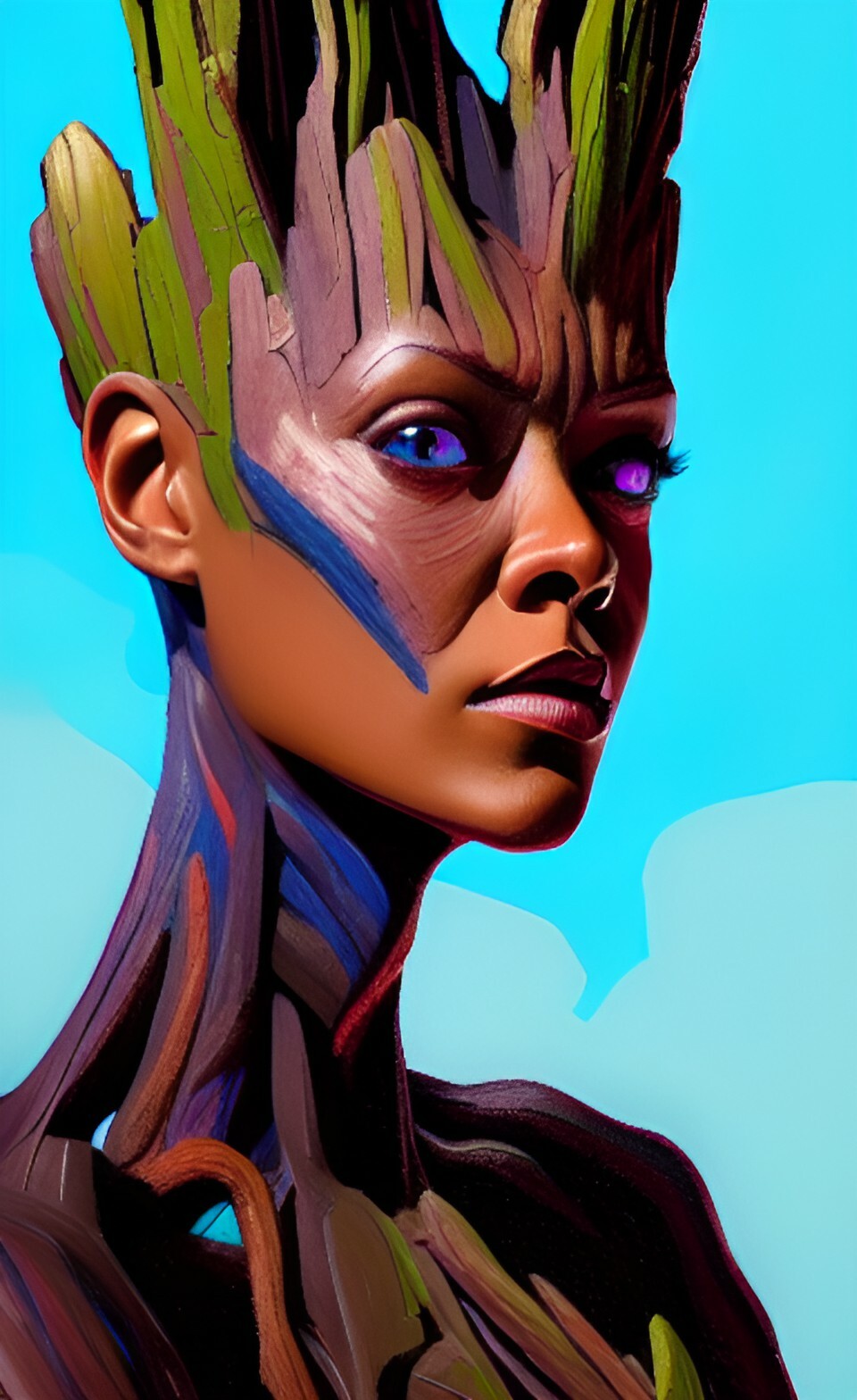 ArtStation - Rihanna Groot Hair Concept Art 2000 jpg collection | Artworks