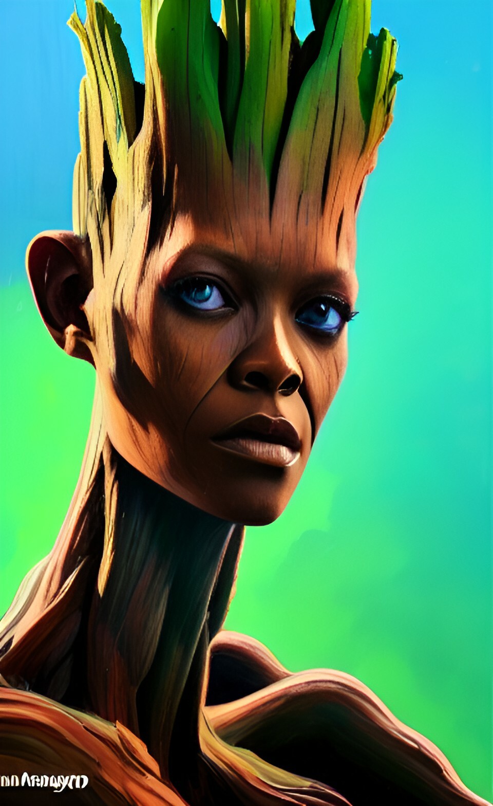 ArtStation - Rihanna Groot Hair Concept Art 2000 jpg collection | Artworks