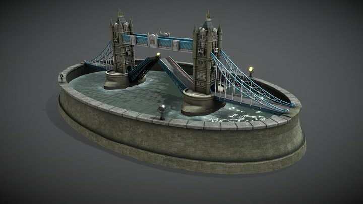 ArtStation - Blender 3 to Unreal Engine 5 London Bridge Model & Guide ...
