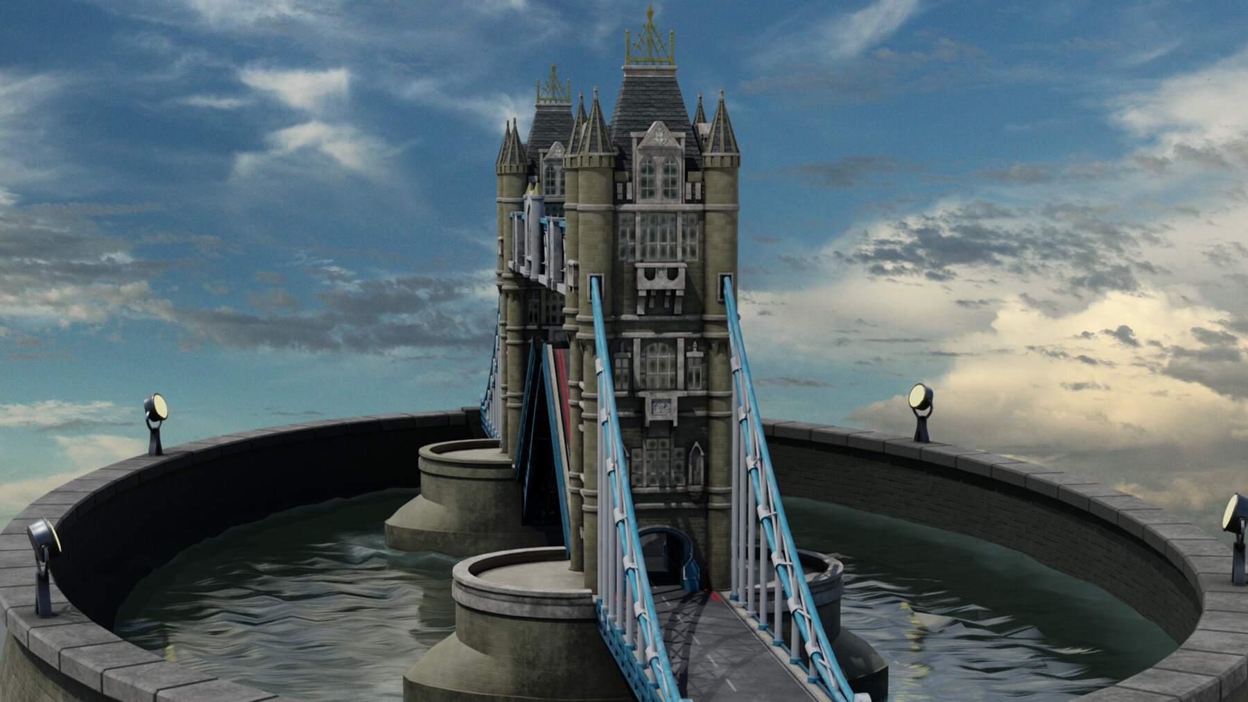 3D Tudor - Blender 3 to Unreal Engine 5 London Bridge Model & Guide