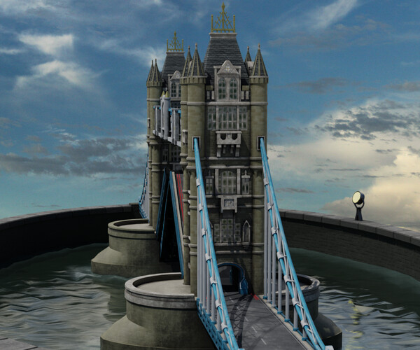 ArtStation - Blender 3 to Unreal Engine 5 London Bridge Model & Guide ...