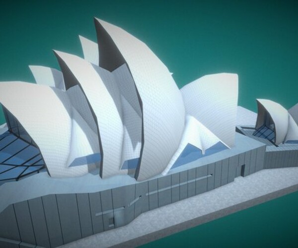 ArtStation - Sydney Opera House | Game Assets