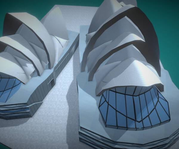 ArtStation - Sydney Opera House | Game Assets