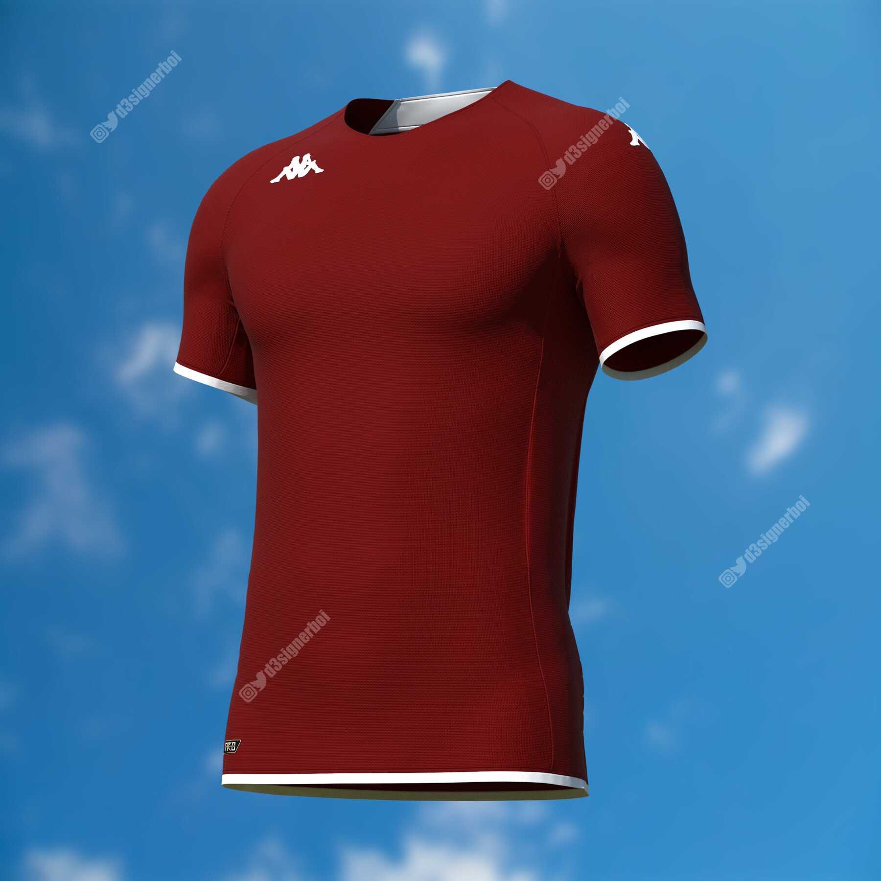 ArtStation - Kappa Kombat Pro 22-23 Football Shirt for CLO3D ...