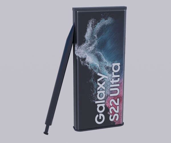 ArtStation - Samsung Galaxy S22 Ultra 3D Model | Resources