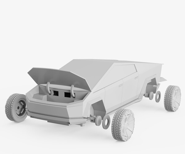 ArtStation - Tesla Cybertruck | Resources