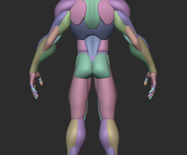 ArtStation - Standard Male Stylized Blockout V1 | Resources