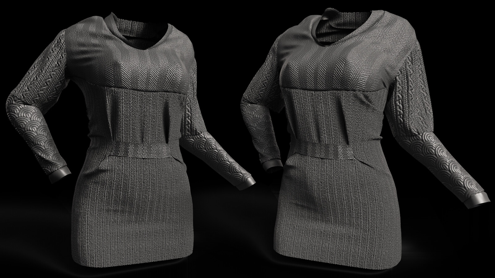 ArtStation - DETAILED FABRIC alpha brush bundle (tilable 2k tiff16bit ...