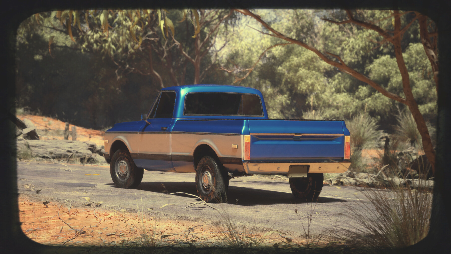 ArtStation - Vintage Car Vol. 4 - Pickup - Unreal Engine 5 | Game Assets