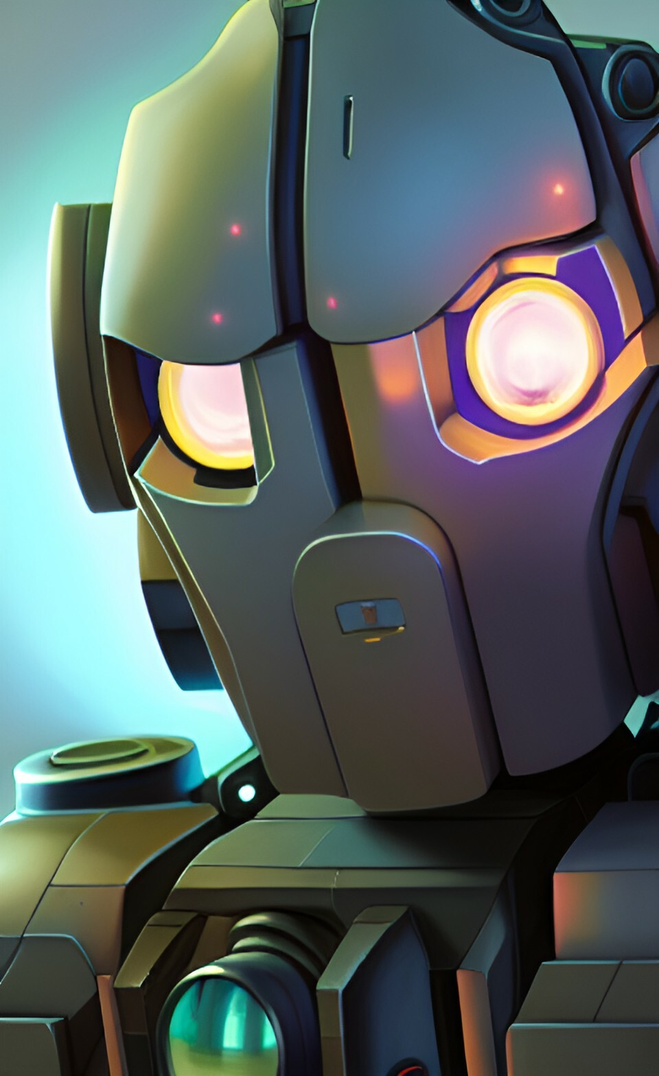 ArtStation - Bastion friendly watchbot 10k jpg collection Game Avatar | Artworks