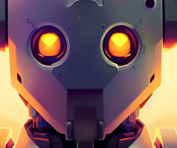 ArtStation - Bastion friendly watchbot 10k jpg collection Game Avatar | Artworks