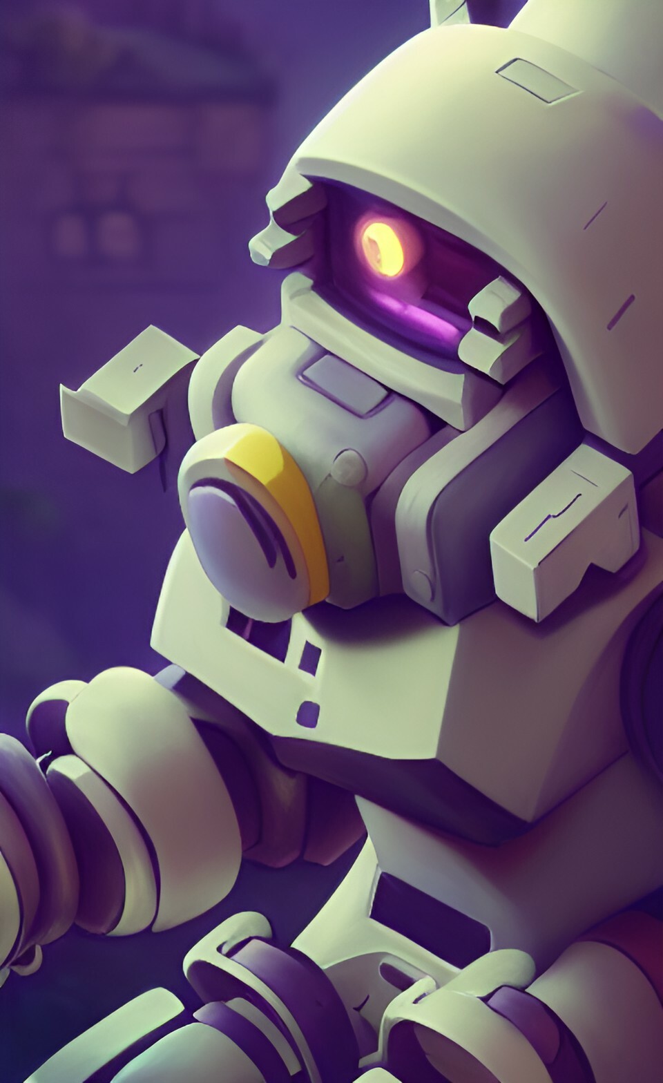 ArtStation - Bastion friendly watchbot 10k jpg collection Game Avatar | Artworks