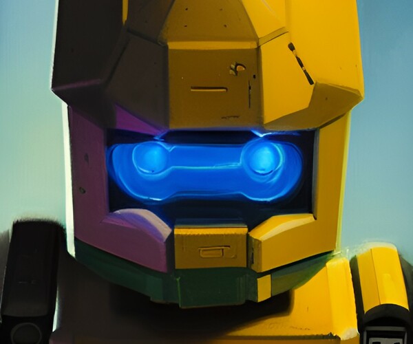 ArtStation - Bastion friendly watchbot 10k jpg collection Game Avatar | Artworks