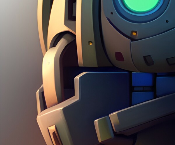 ArtStation - Bastion friendly watchbot 10k jpg collection Game Avatar | Artworks